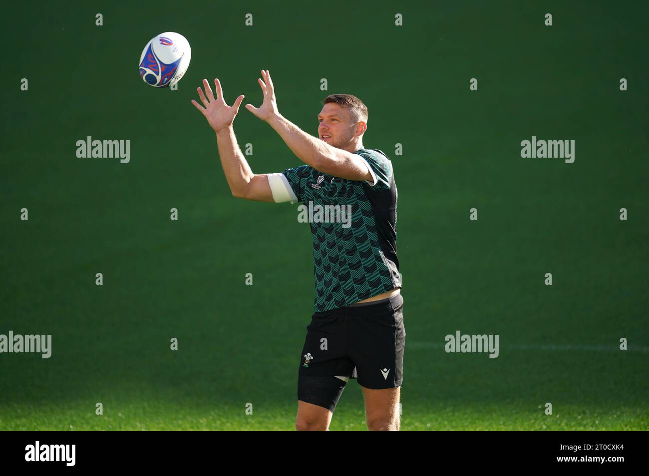 DaN Biggar du pays de Galles lors de la course par équipes au Stade de ...