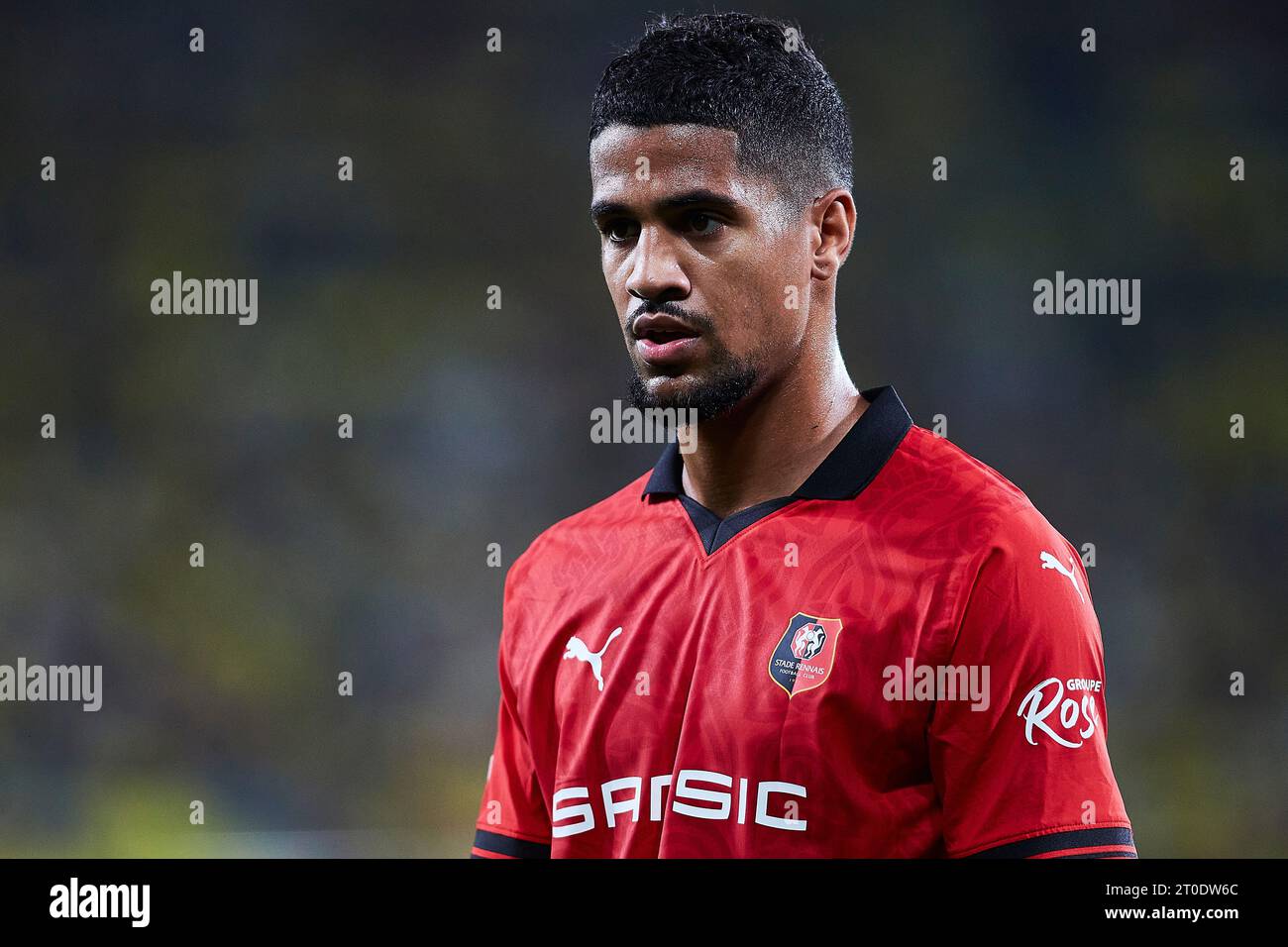 Ludovic Blas, du Stade Rennais FC, est présent lors du match de ...
