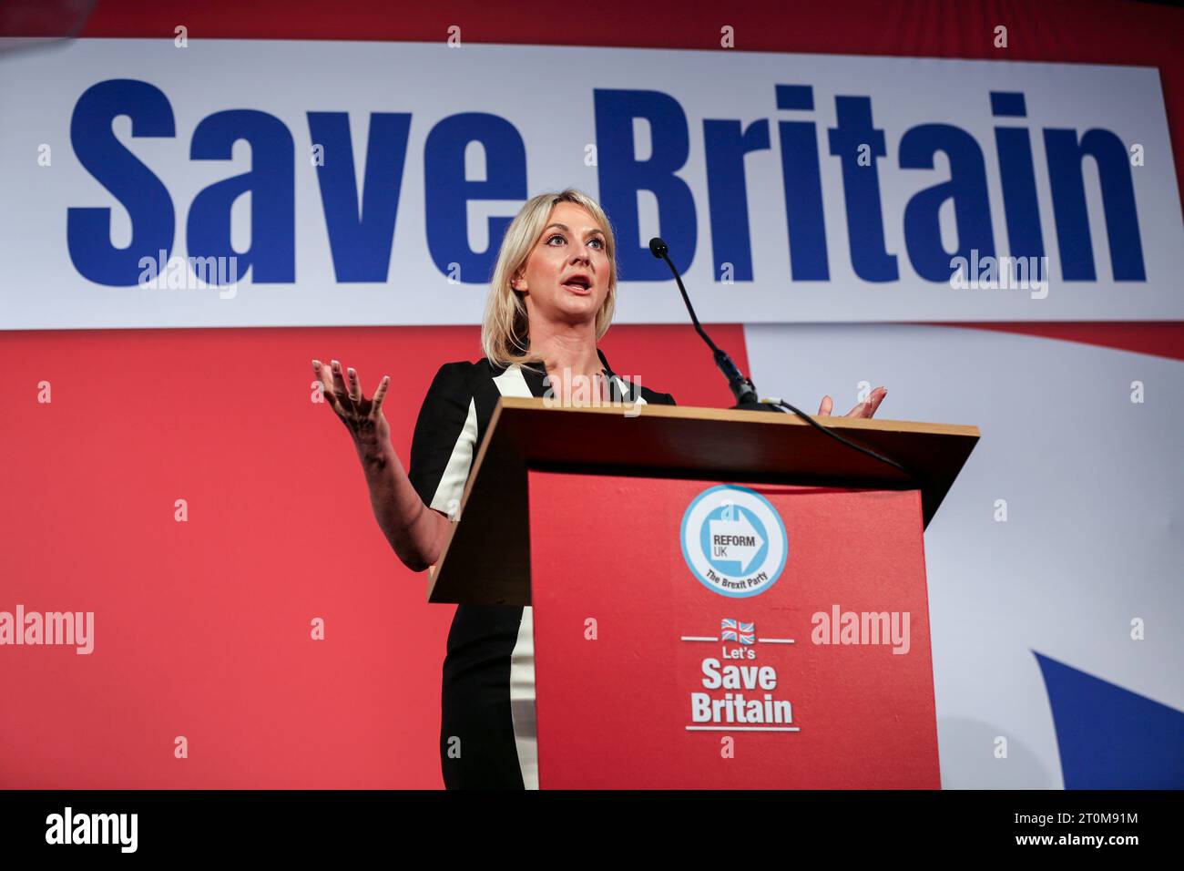 Londres, Royaume-Uni. 07 octobre 2023. Alex Phillips, porte-parole de ...