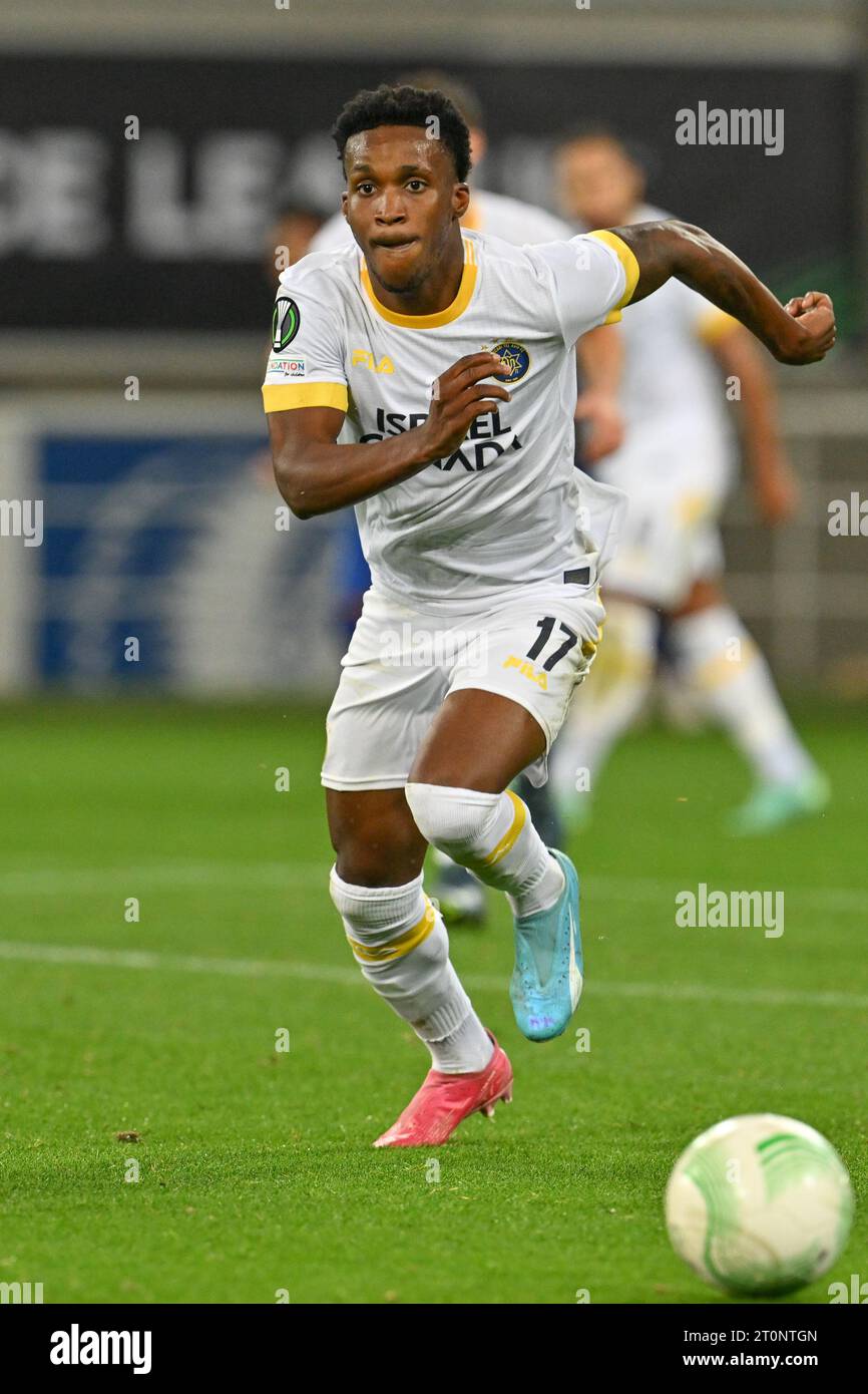 Felicio Milson (17 ans) de Maccabi tel Aviv photographié lors de la ...