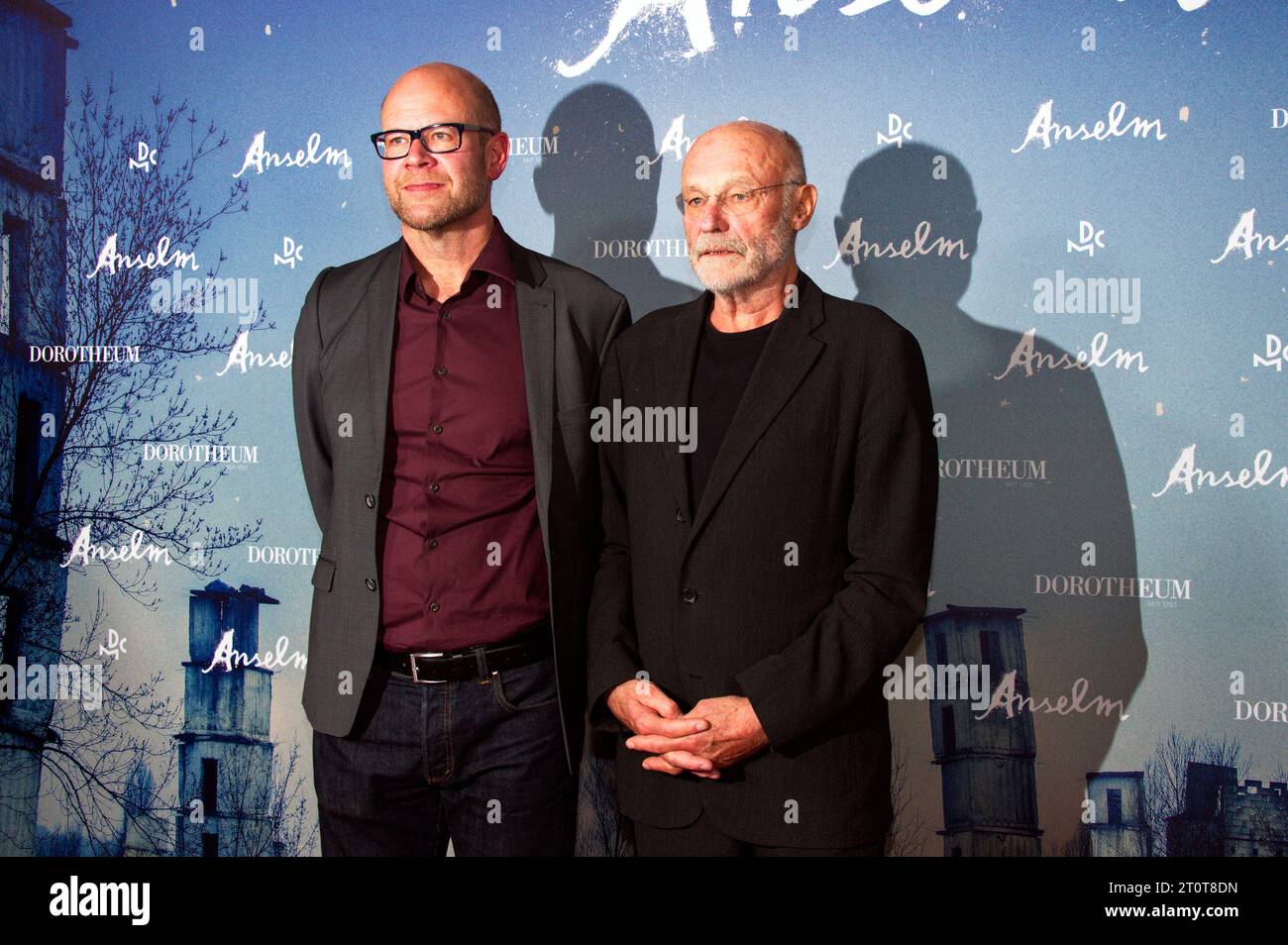 Daniel Kiefer und Anselm Kiefer BEI der Premiere des Dokumentarfilms ...