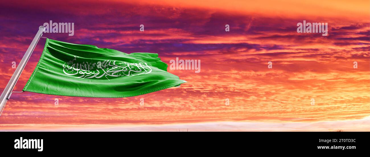 Drapeau du Hamas israël vs palestina, traduire la guerre Israël-Hamas ...