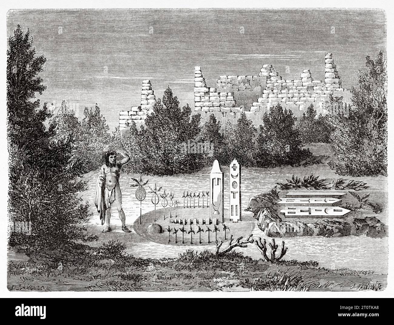 Ancient pueblo people Banque d'images détourées - Alamy