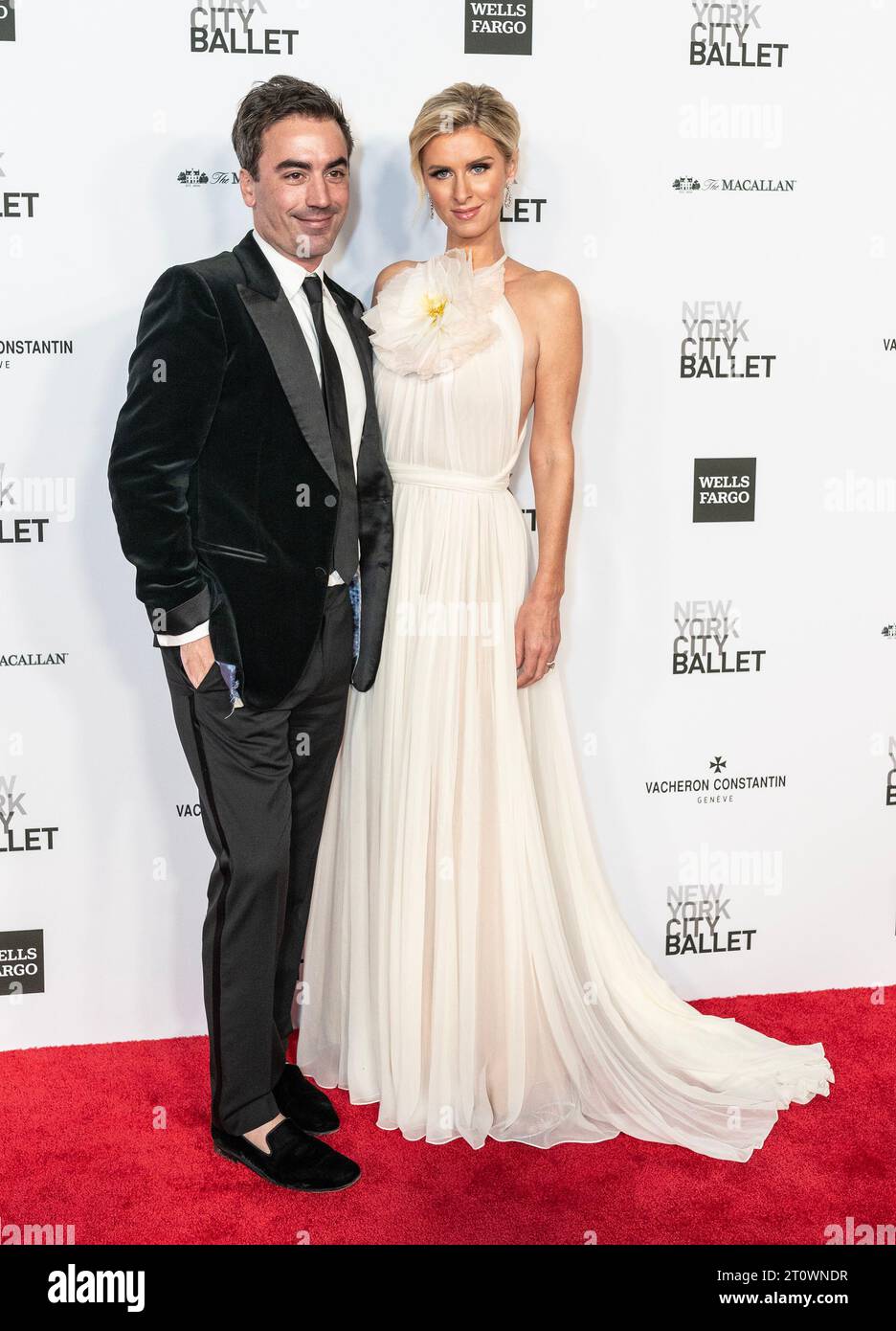 Fernando Garcia et Nicky Hilton Rothschild portant la robe de Fernando ...