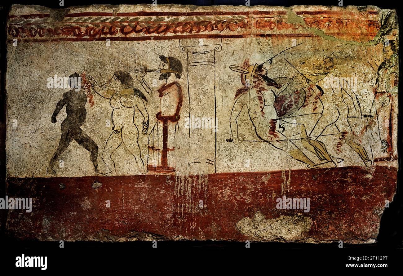 Ancient mural paintings in temples Banque de photographies et d’images ...