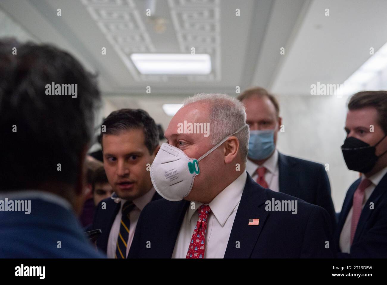 Le leader de la majorité à la Chambre des États-Unis Steve Scalise ...