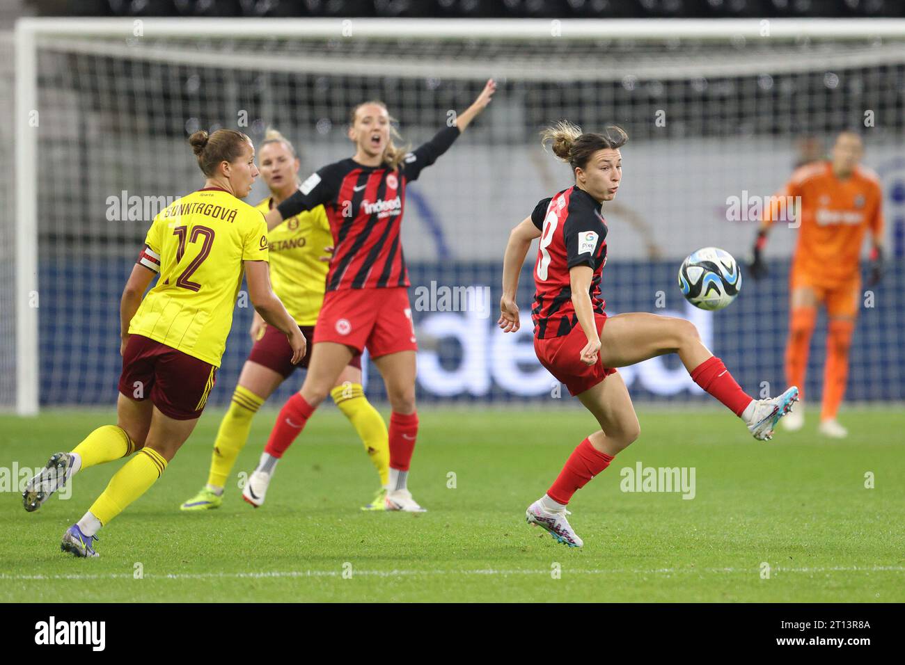 10 octobre 2023, Hesse, Frankfurt/M. : football, femmes : Ligue des ...