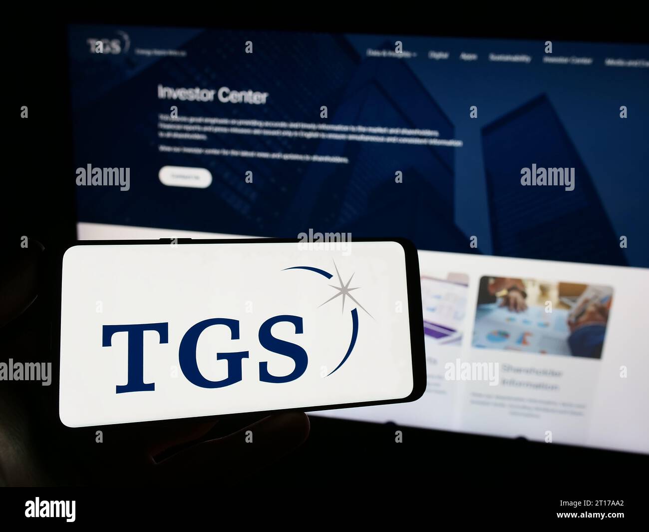 Logo d'entreprise tgs Banque de photographies et d’images à haute ...