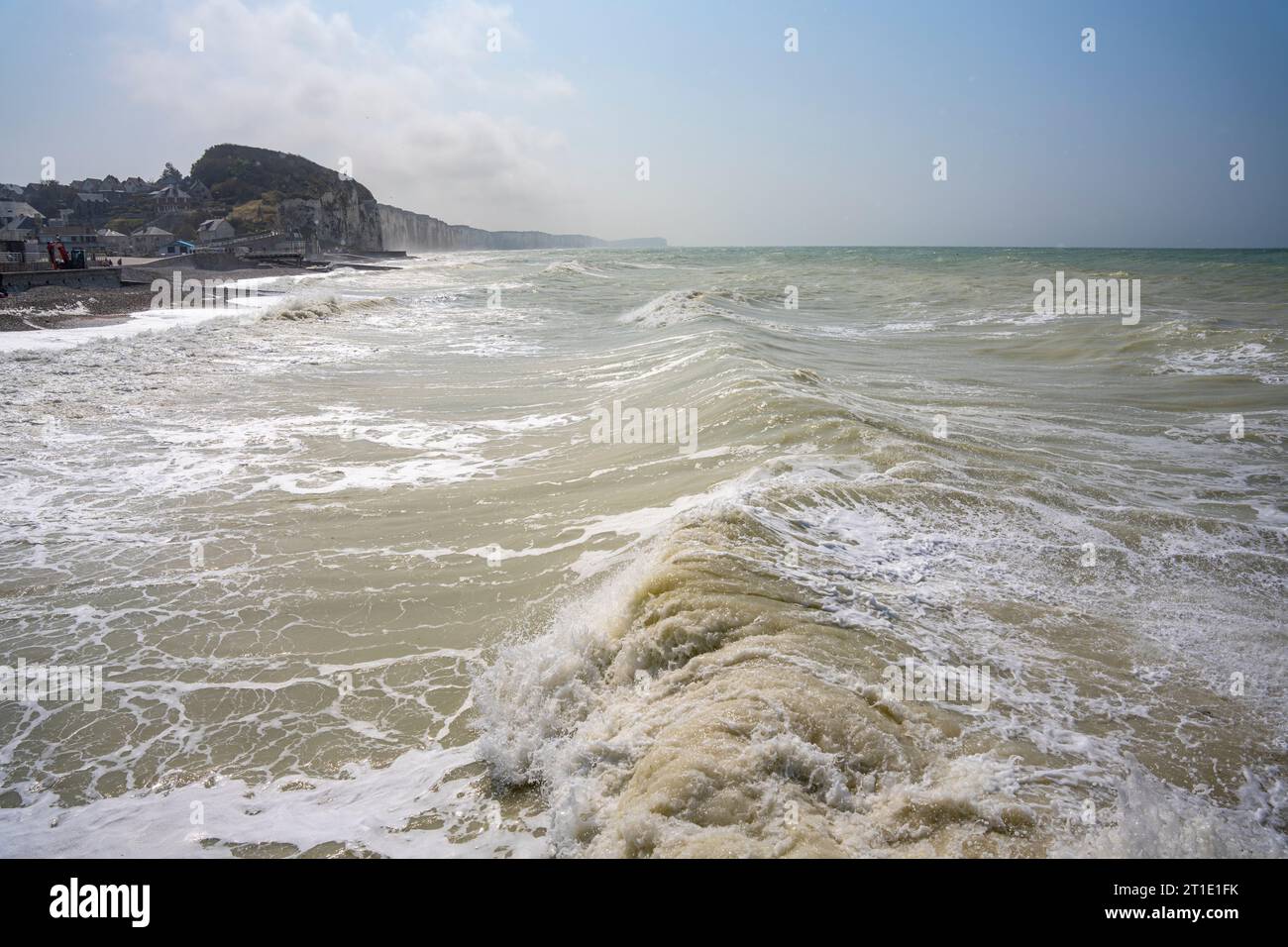 France, Normandie, Seine Maritime, Veules les les Roses, les plus beaux ...