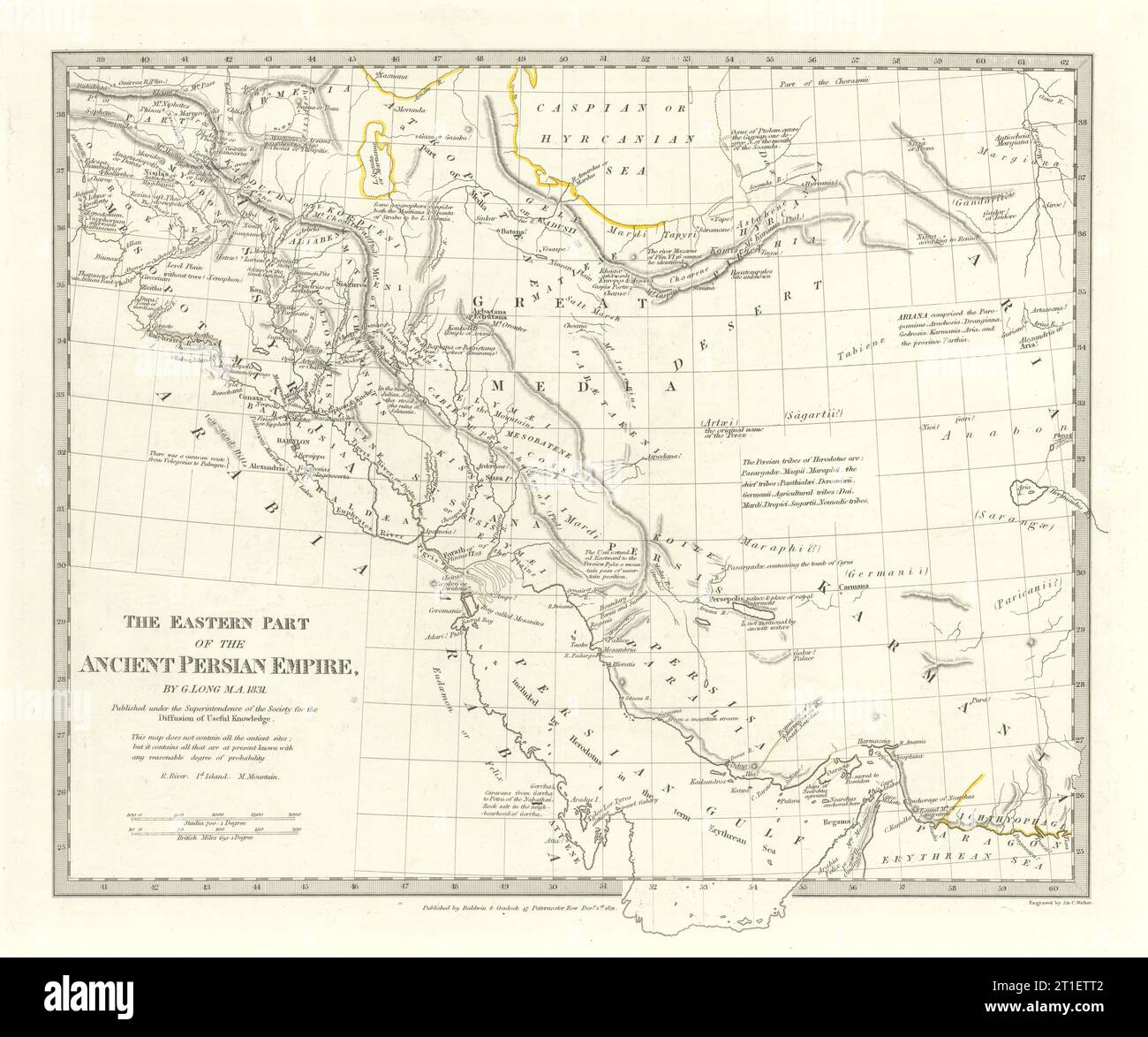 Empire perse cartography Banque de photographies et d’images à haute ...
