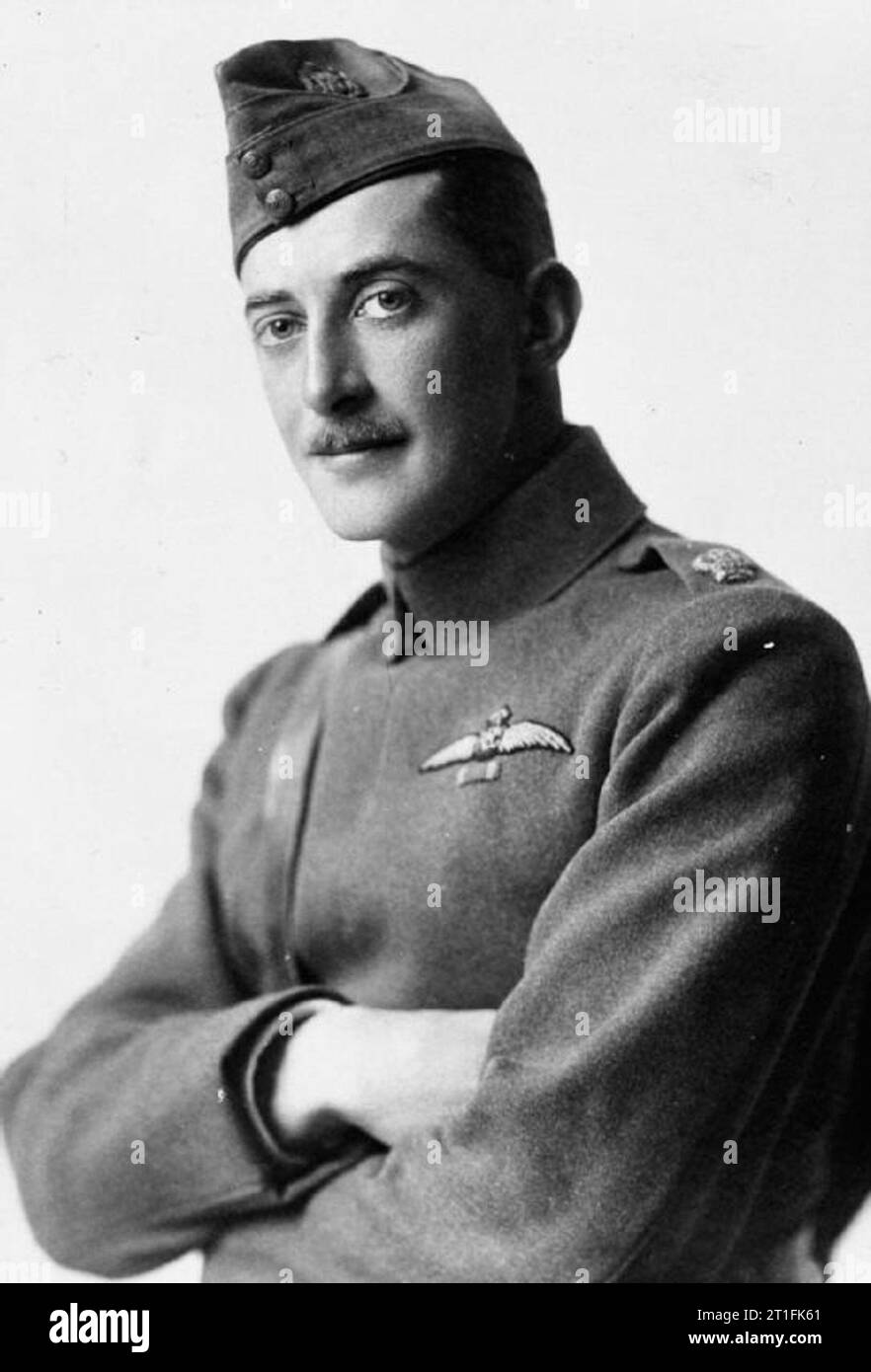 . Royal Air Force Grands Carmichael a obtenu un DSO. Visages de la ...