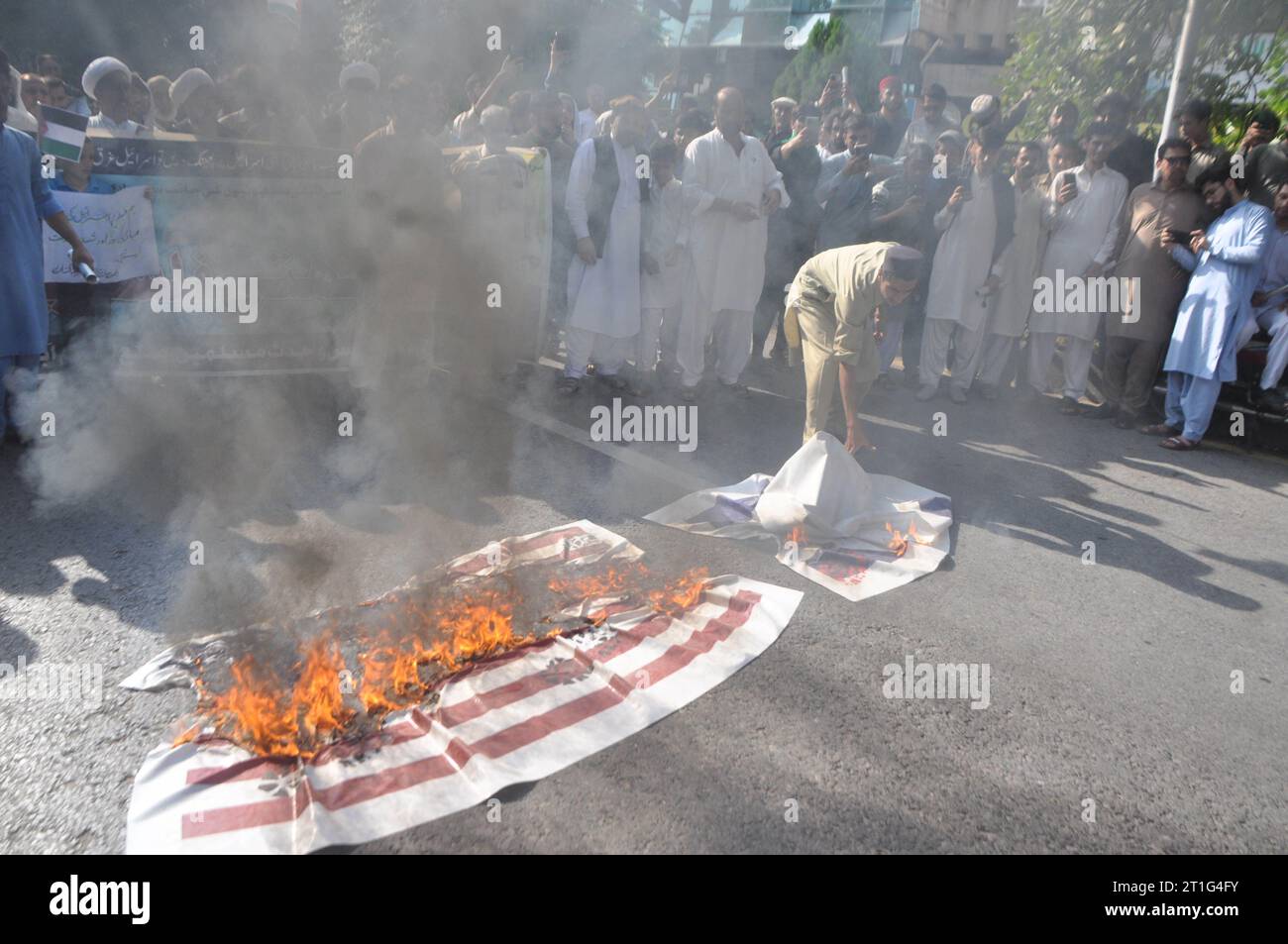 Islamabad, Pakistan, Captal, Pakistan. 13 octobre 2023. Les ...