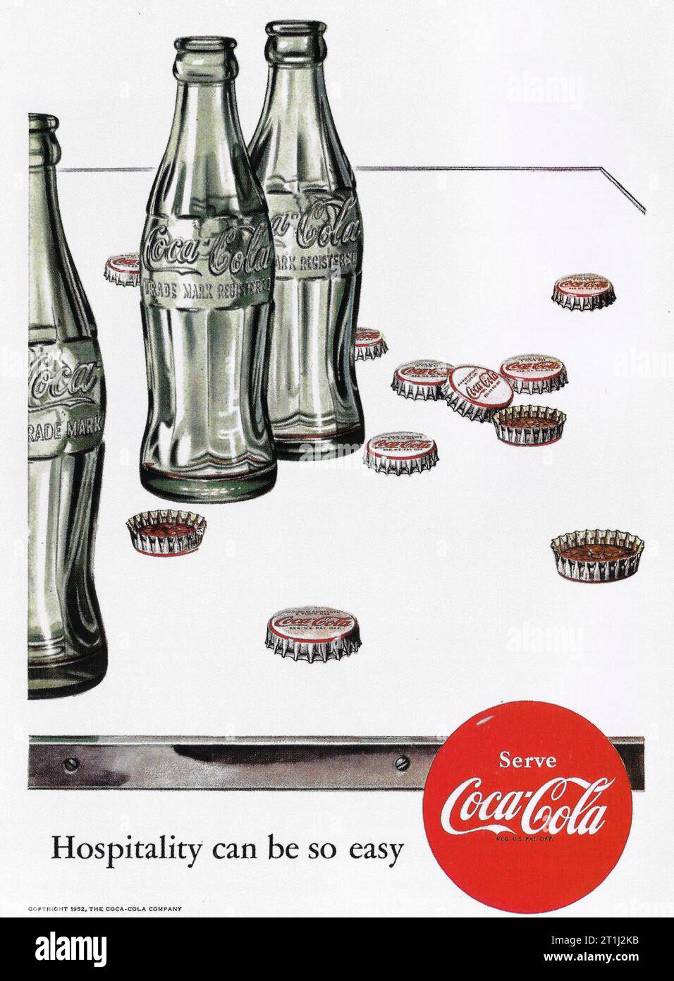 Capsules de bouteilles de coca cola Banque de photographies et d’images ...