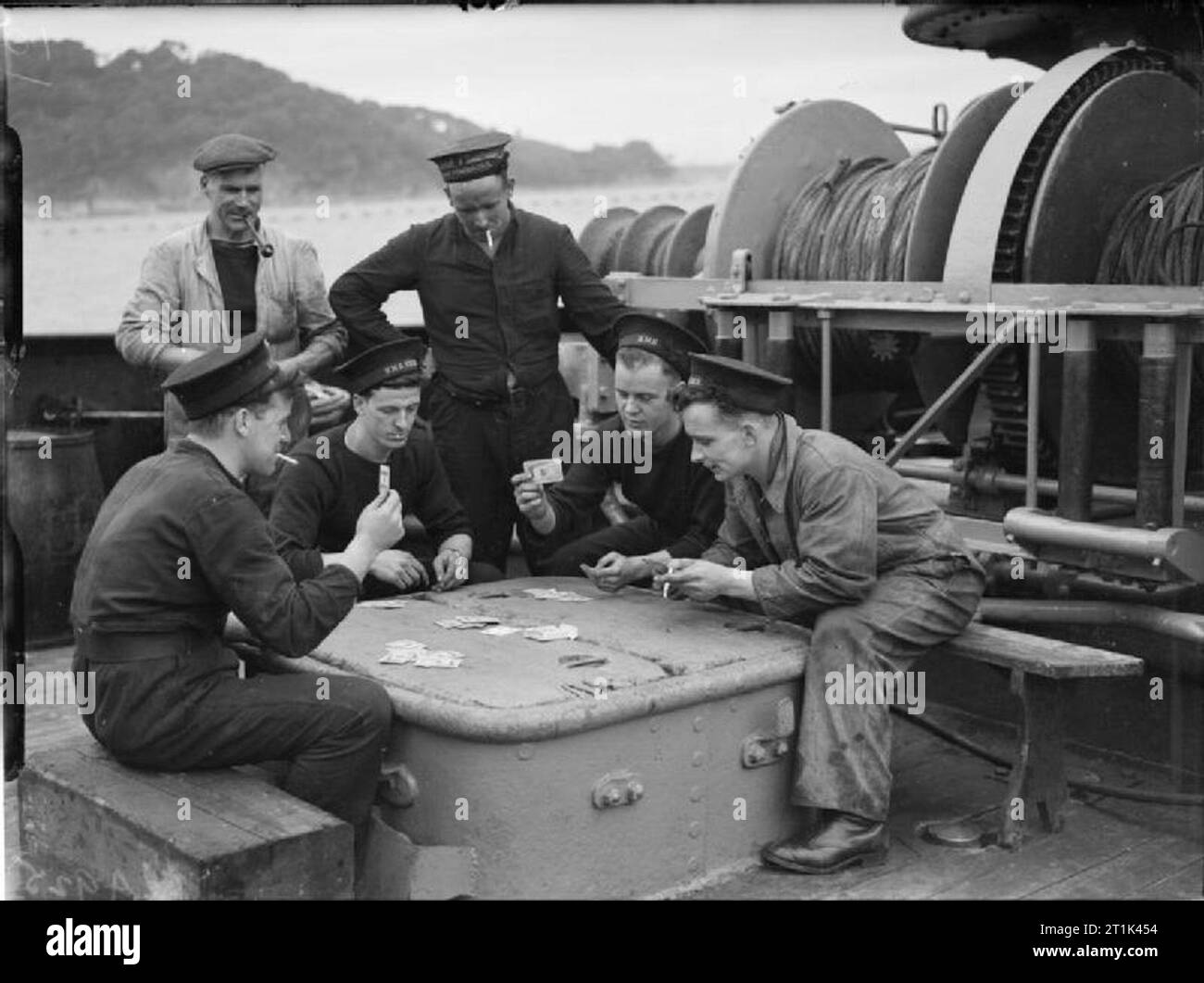La Royal Navy Pendant La Seconde Guerre Mondiale Les Membres De L