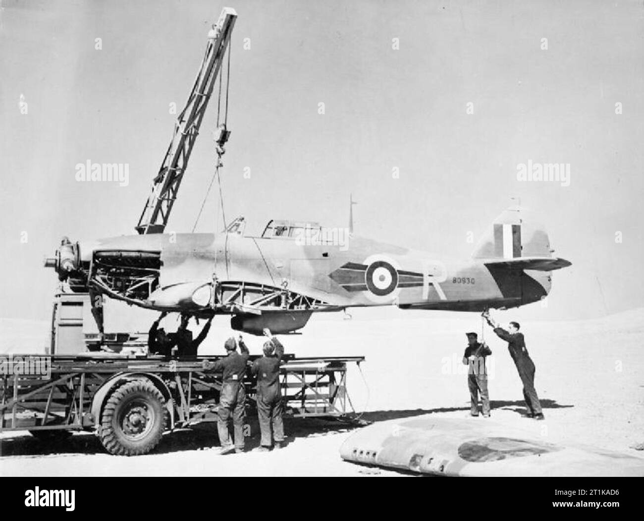 Raf 73 squadron Banque d'images noir et blanc - Alamy