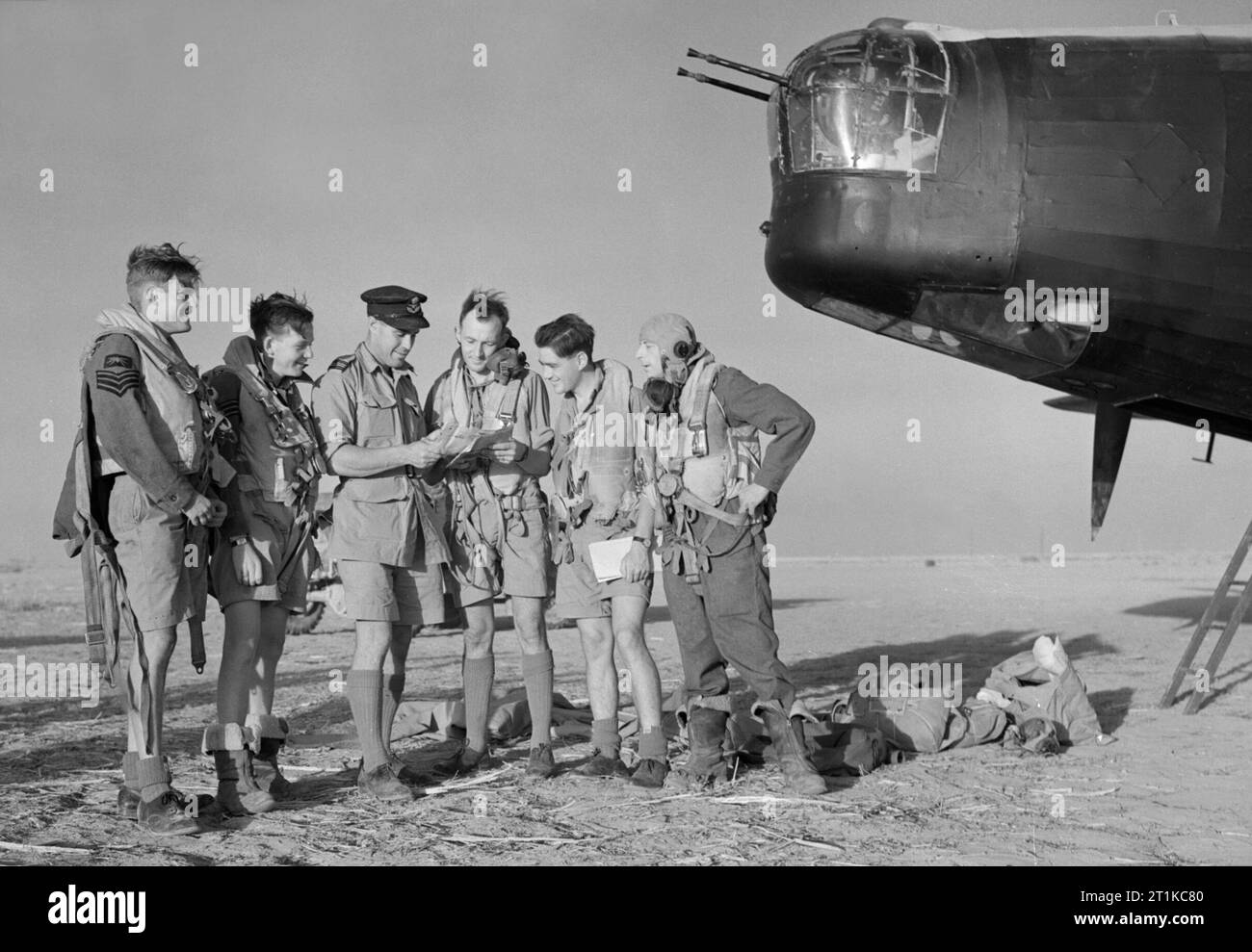 Operation avalanche Banque d'images noir et blanc - Alamy