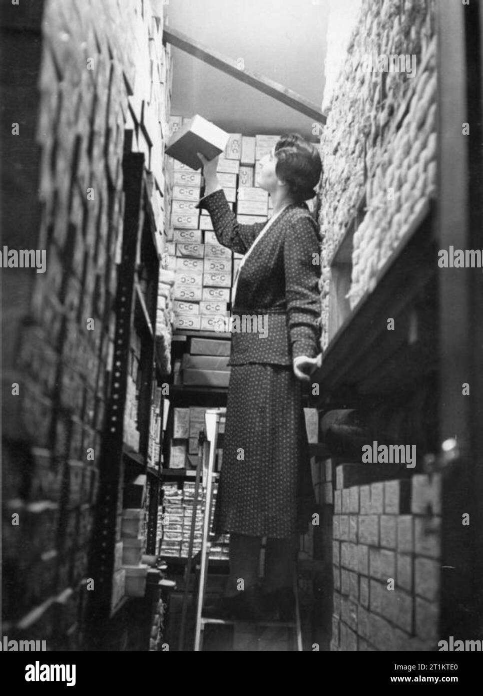Le travail de l'Afrique du Sud, bénévolat, Londres, Angleterre, 1941 ...