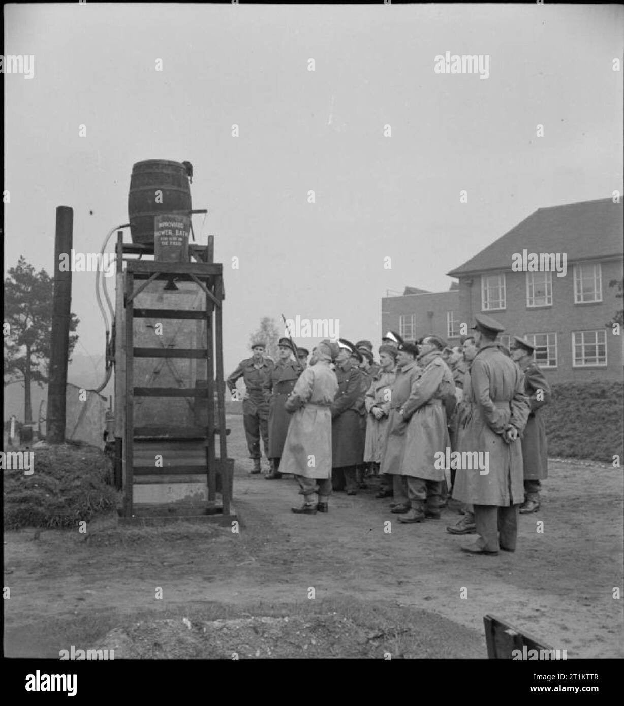 Les troupes américaines assister à l'École de l'armée britannique ...