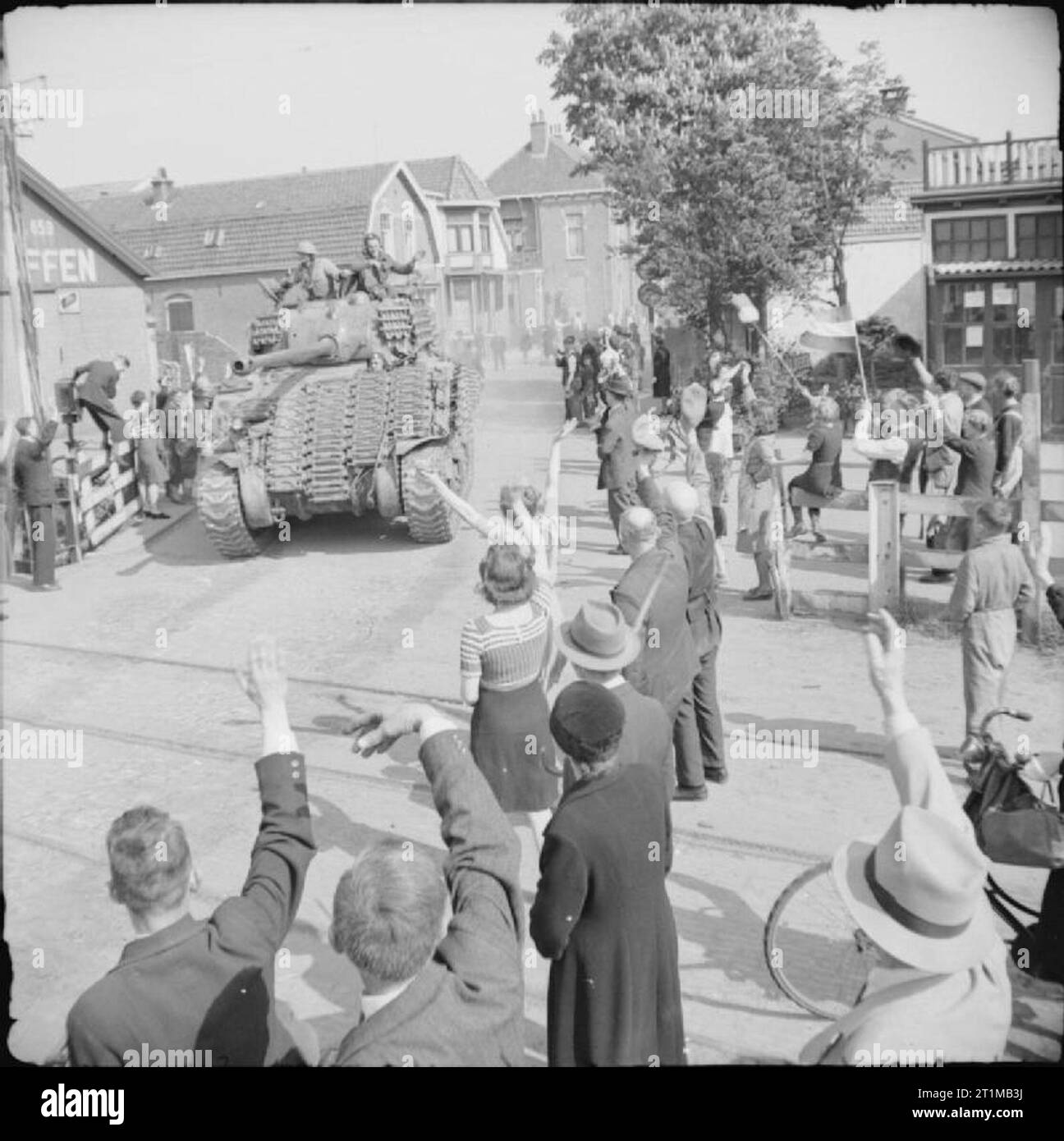 5ème division canadienne Banque d'images noir et blanc - Alamy