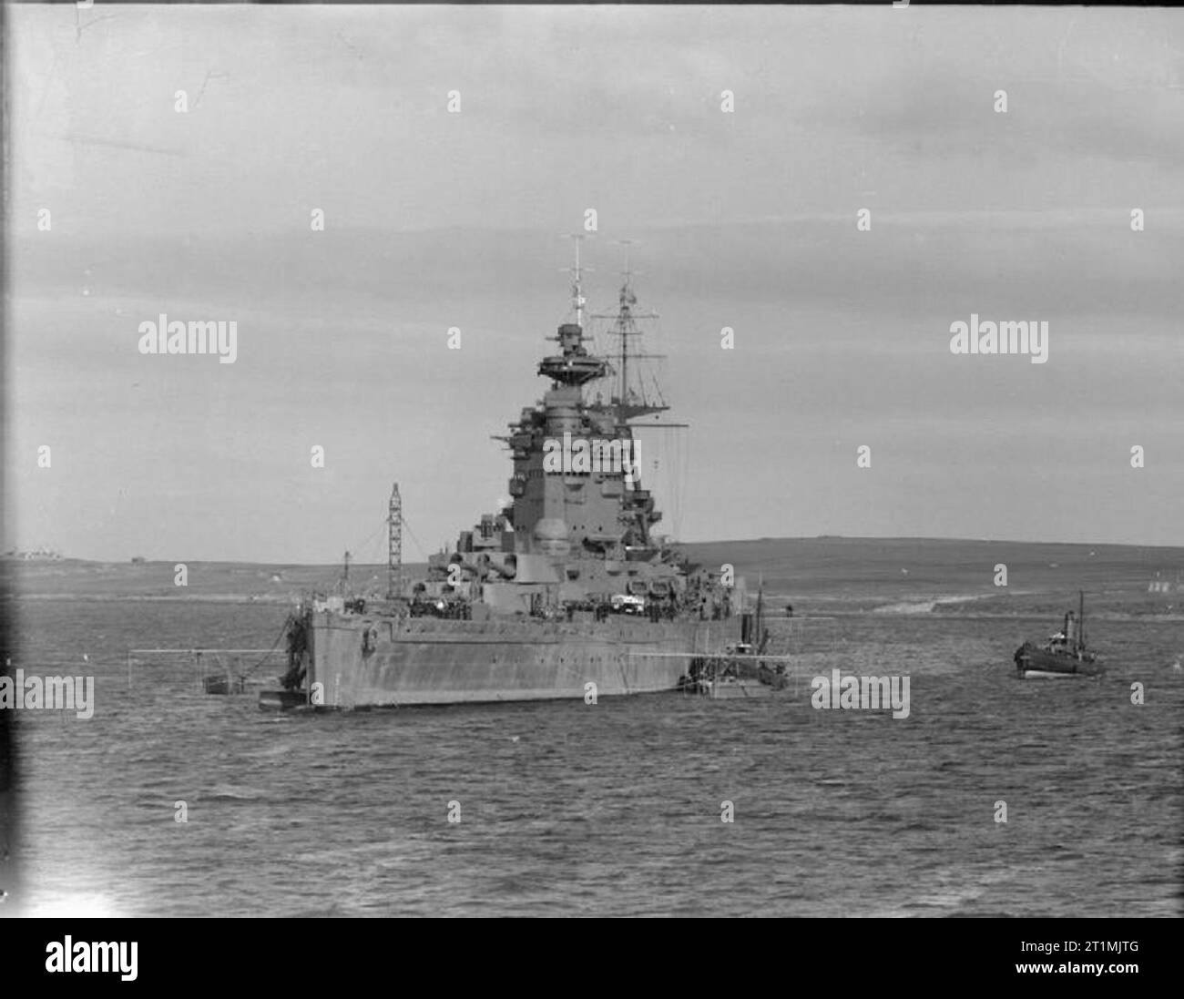 The british battleship hms nelson Banque de photographies et d’images à ...