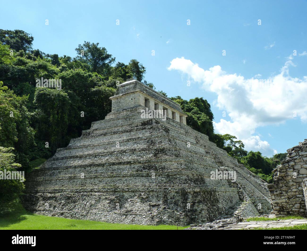 Palenque maya archaeological ruin Banque de photographies et d’images à haute résolution - Alamy