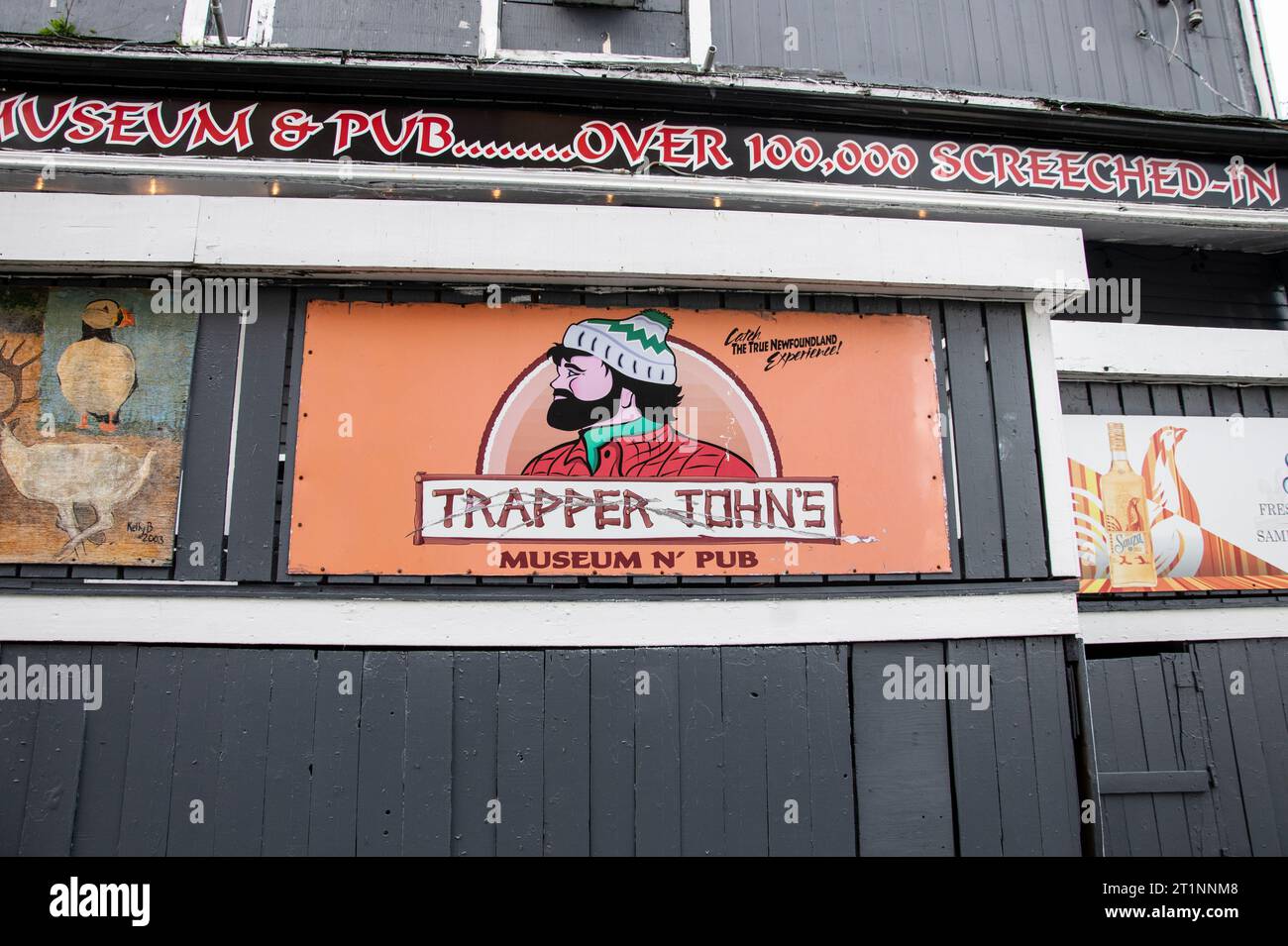 Trapper johns museum n pub Banque de photographies et d’images à haute ...