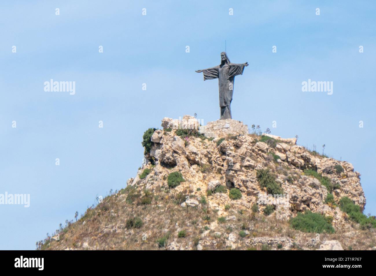 Malta gozo christ statue on Banque de photographies et d’images à haute ...