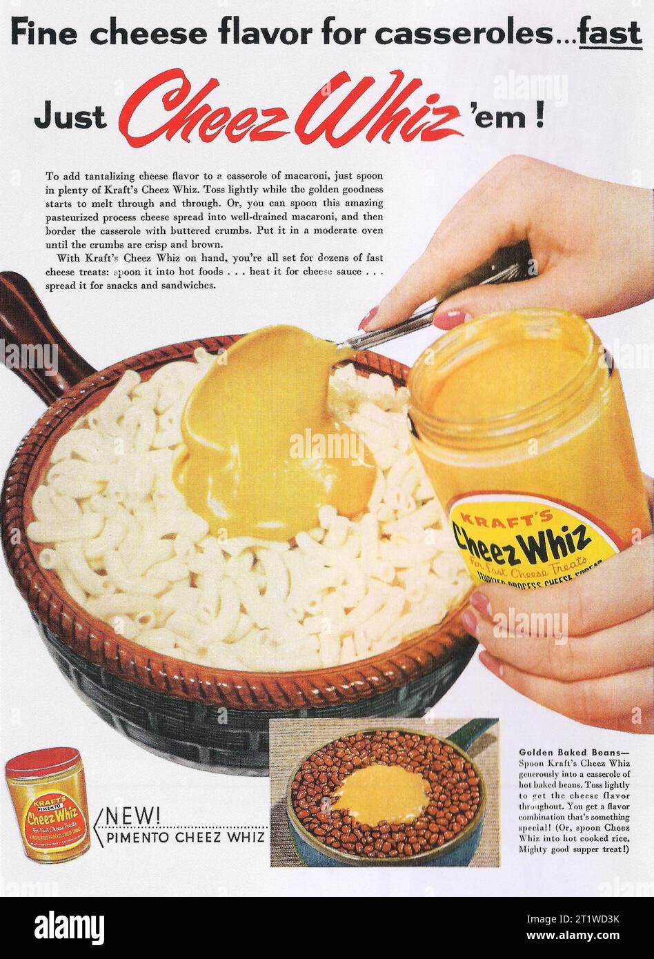 Cheez whiz Banque de photographies et d’images à haute résolution - Alamy