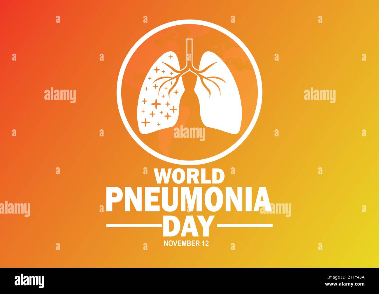 Pneumonie chronique Banque d'images vectorielles - Alamy