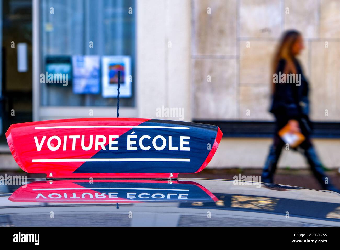 Voiture auto école Banque de photographies et d’images à haute ...