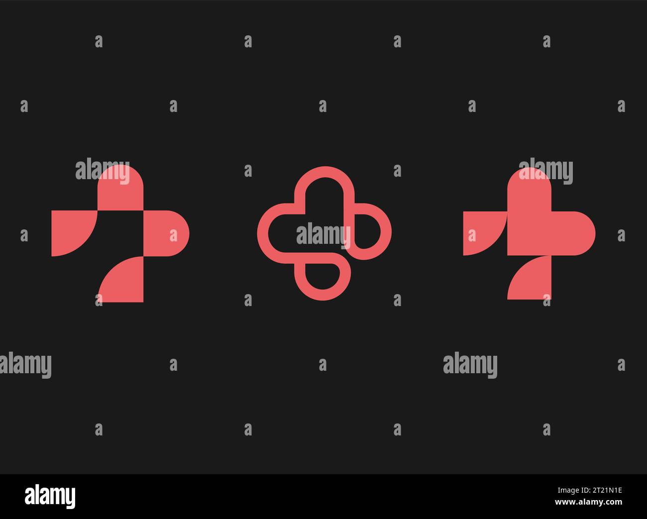 Présentation du logo « Medical Healthcare plus love design » Design de ...