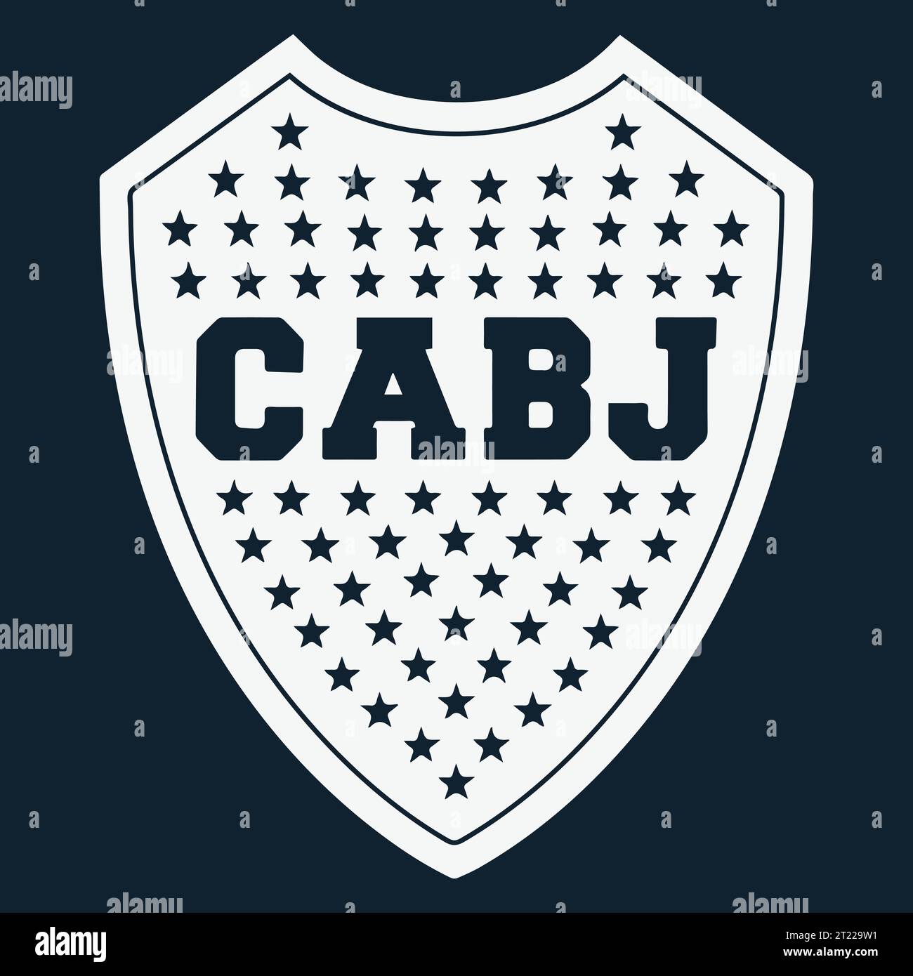 Argentine boca juniors Banque d'images vectorielles - Alamy