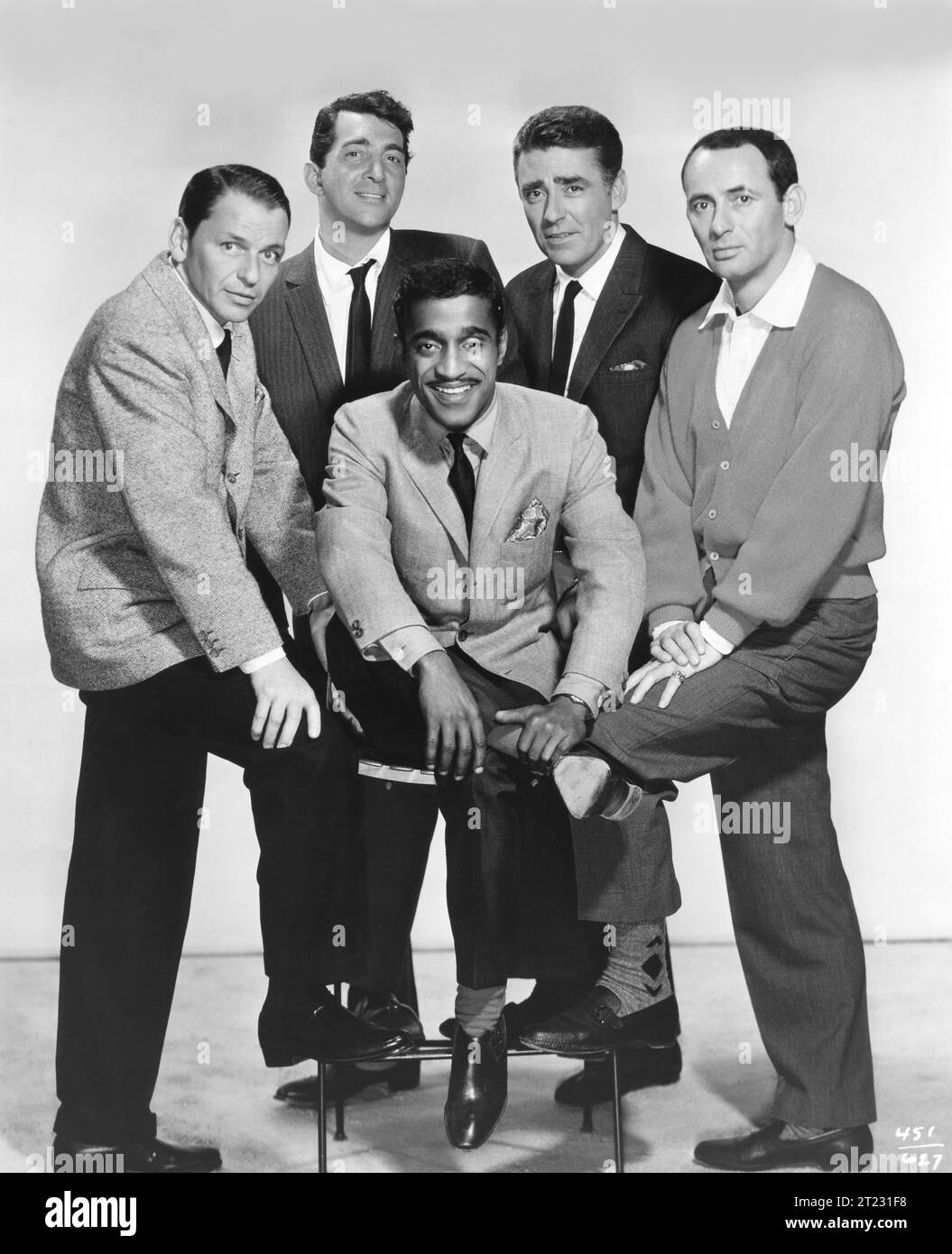 Publicité Portrait of the Rat Pack Stars FRANK SINATRA, DEAN MARTIN ...