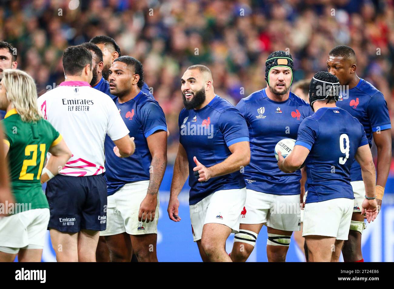 Peato Mauvaka #2 de France, Reda Wardi #17 de France, Francois Cros #20 de France, Antoine ...