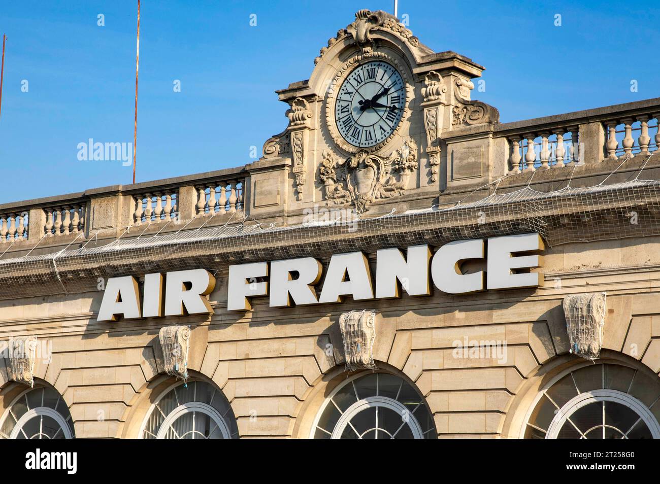 Die nationale französische Fluggesellschaft Air France mit ihrem Sitz ...
