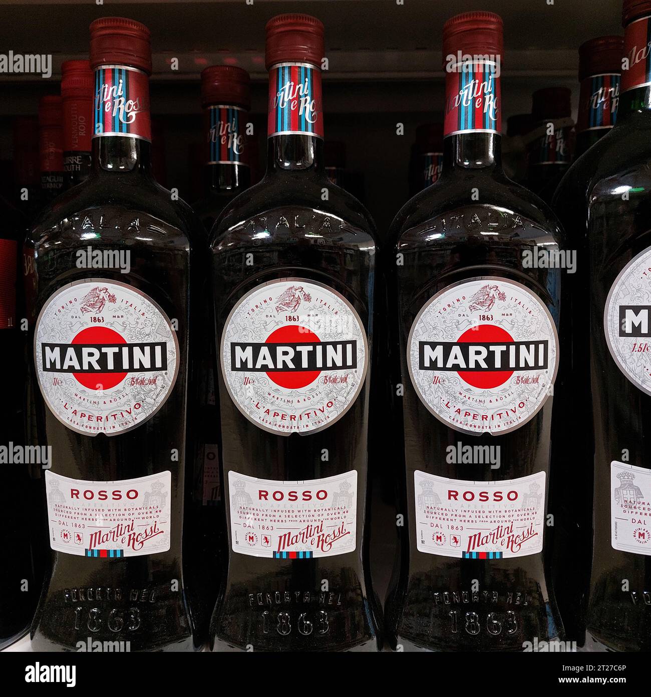 Martini rosso Banque de photographies et d’images à haute résolution ...