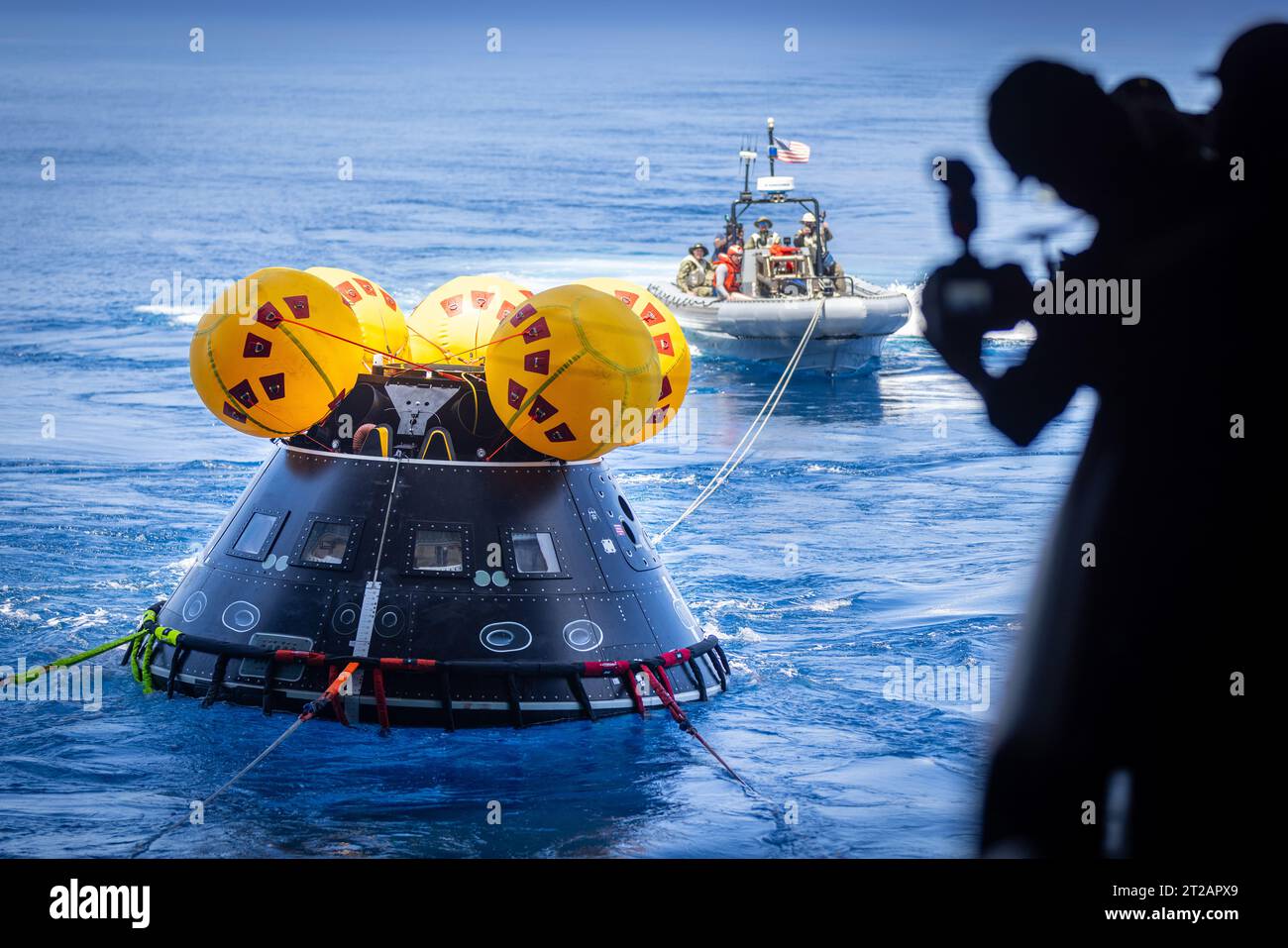 Artemis II Orion en cours essai de récupération 10 (URT-10) - jour 2 ...