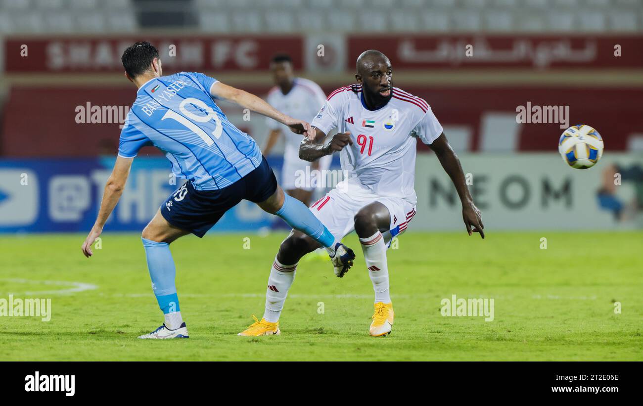 Sharjah FC (UAE) vs Al-Faisaly FC (JOR) lors de leur match jour 2 de la ...