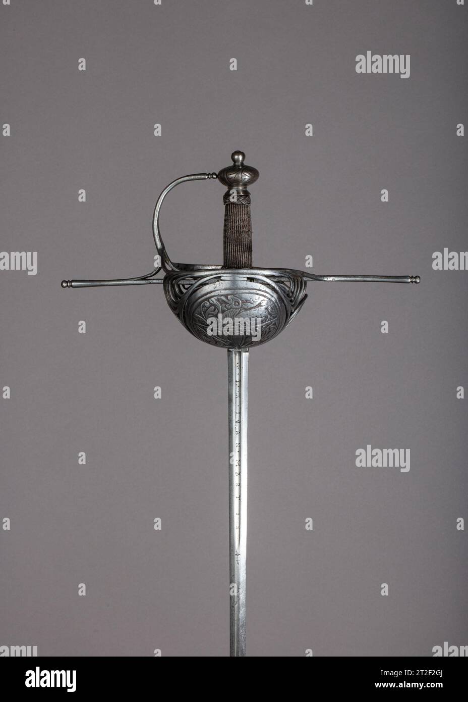 Cup-Hilted Rapier Espagnol milieu du 17e siècle la rapière a été le ...