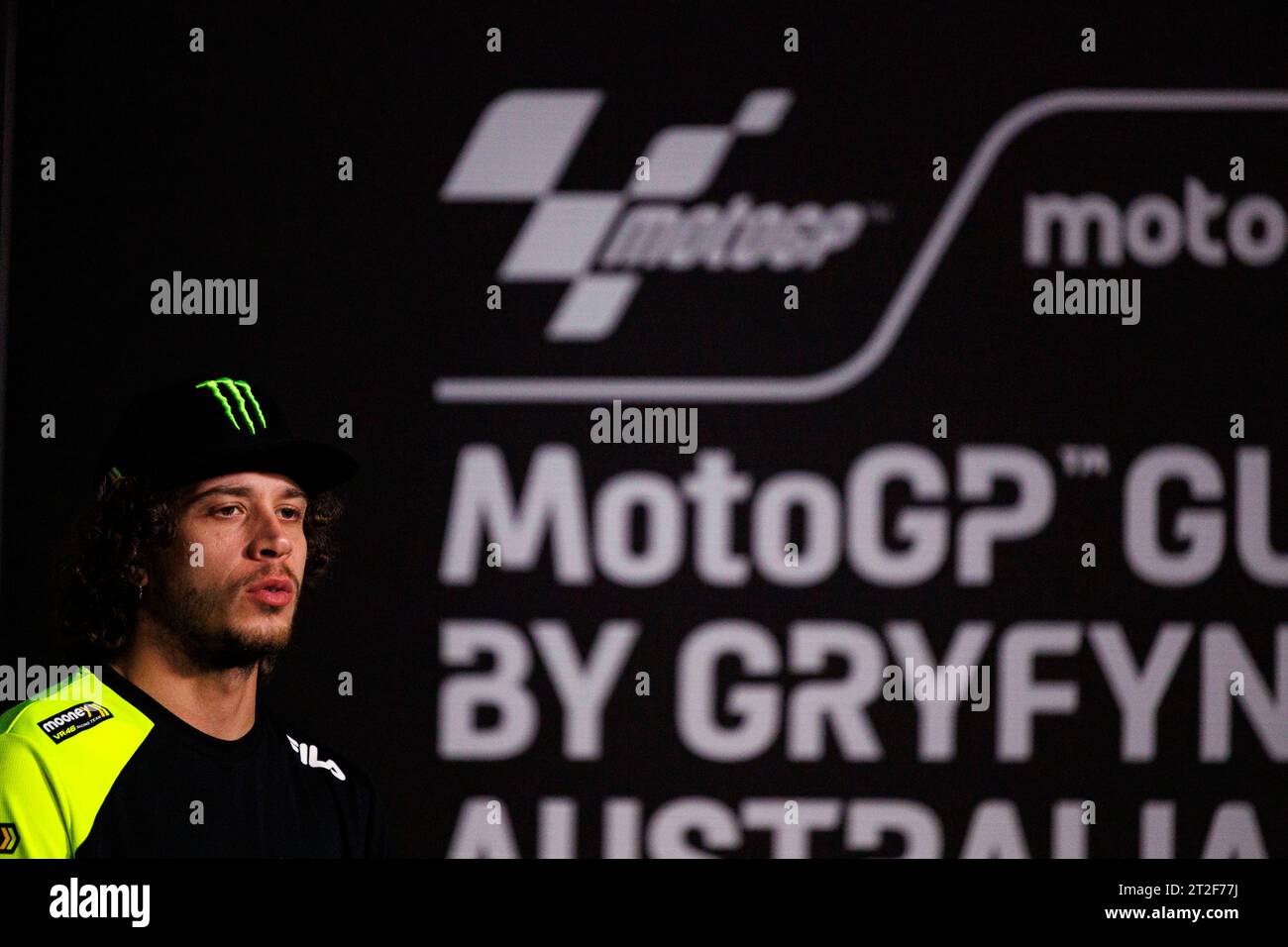 Marco bezzecchi au grand prix d'australie Banque de photographies et d ...