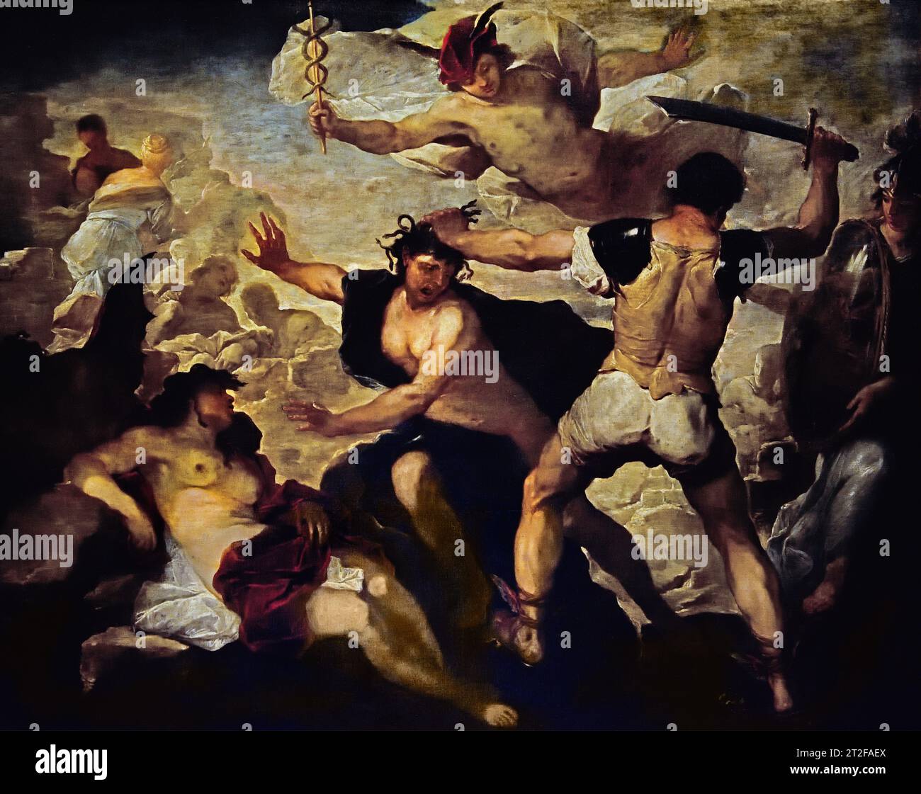 Persée a coupé la tête de Méduse. Persée et Méduse 1660 de Luca ...