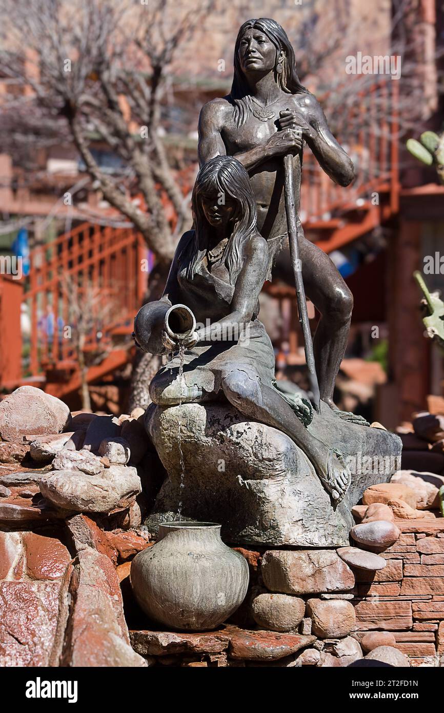 Sedona downtown Banque de photographies et d’images à haute résolution ...