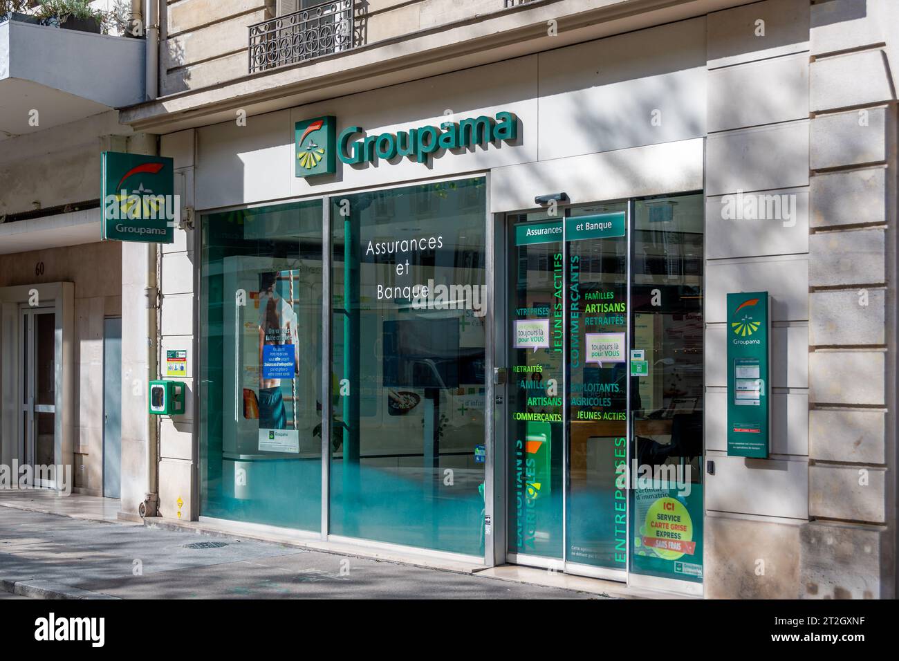 Logo de groupama Banque de photographies et d’images à haute résolution ...