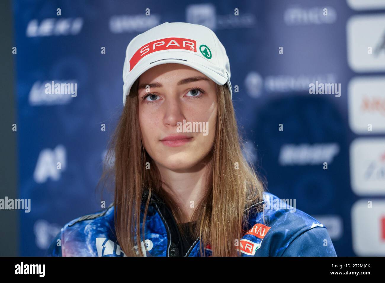 Zagreb, Croatie. 20 octobre 2023. Leona Popovic à la Journée des médias ...