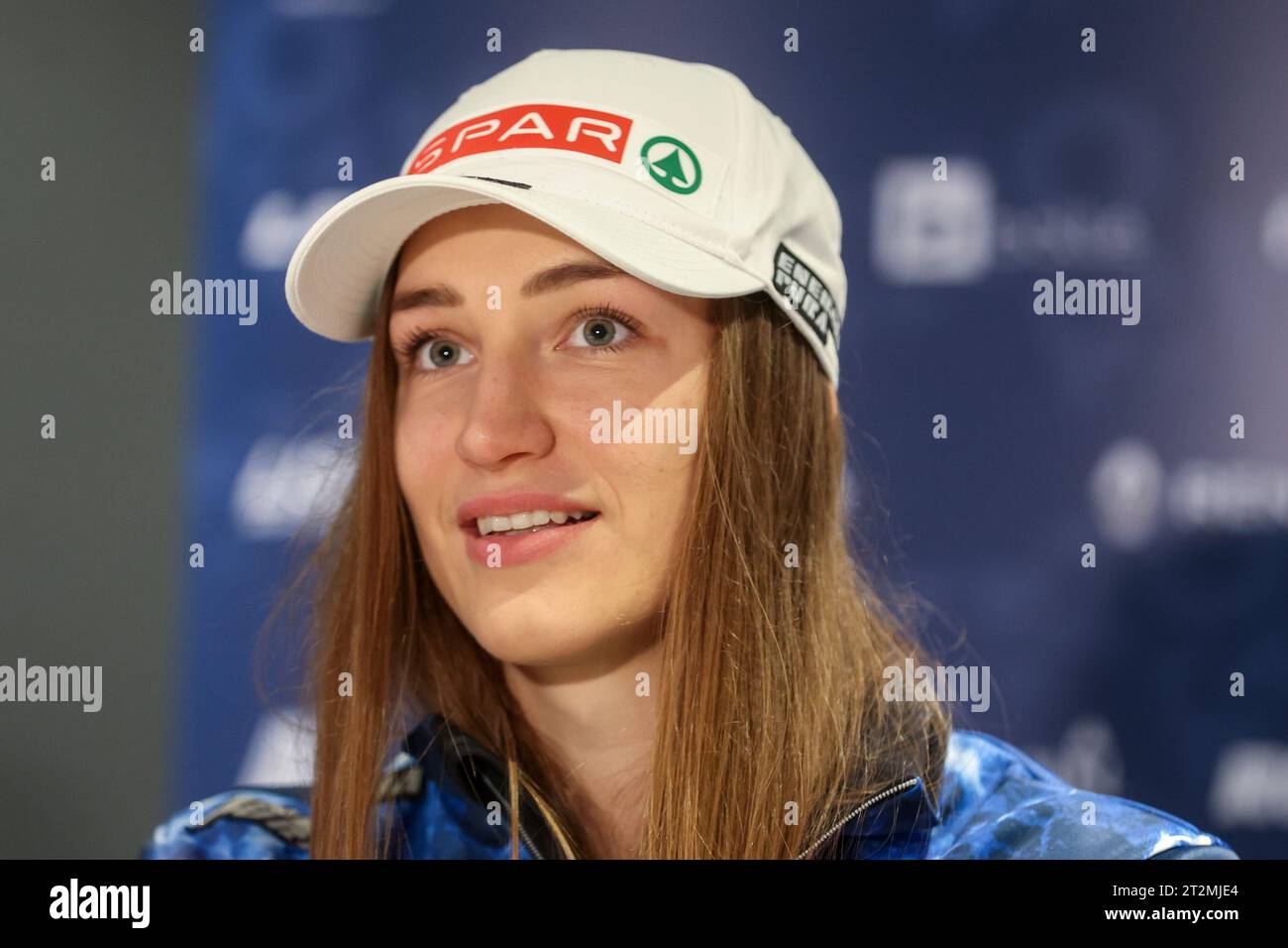 Zagreb, Croatie. 20 octobre 2023. Leona Popovic à la Journée des médias ...