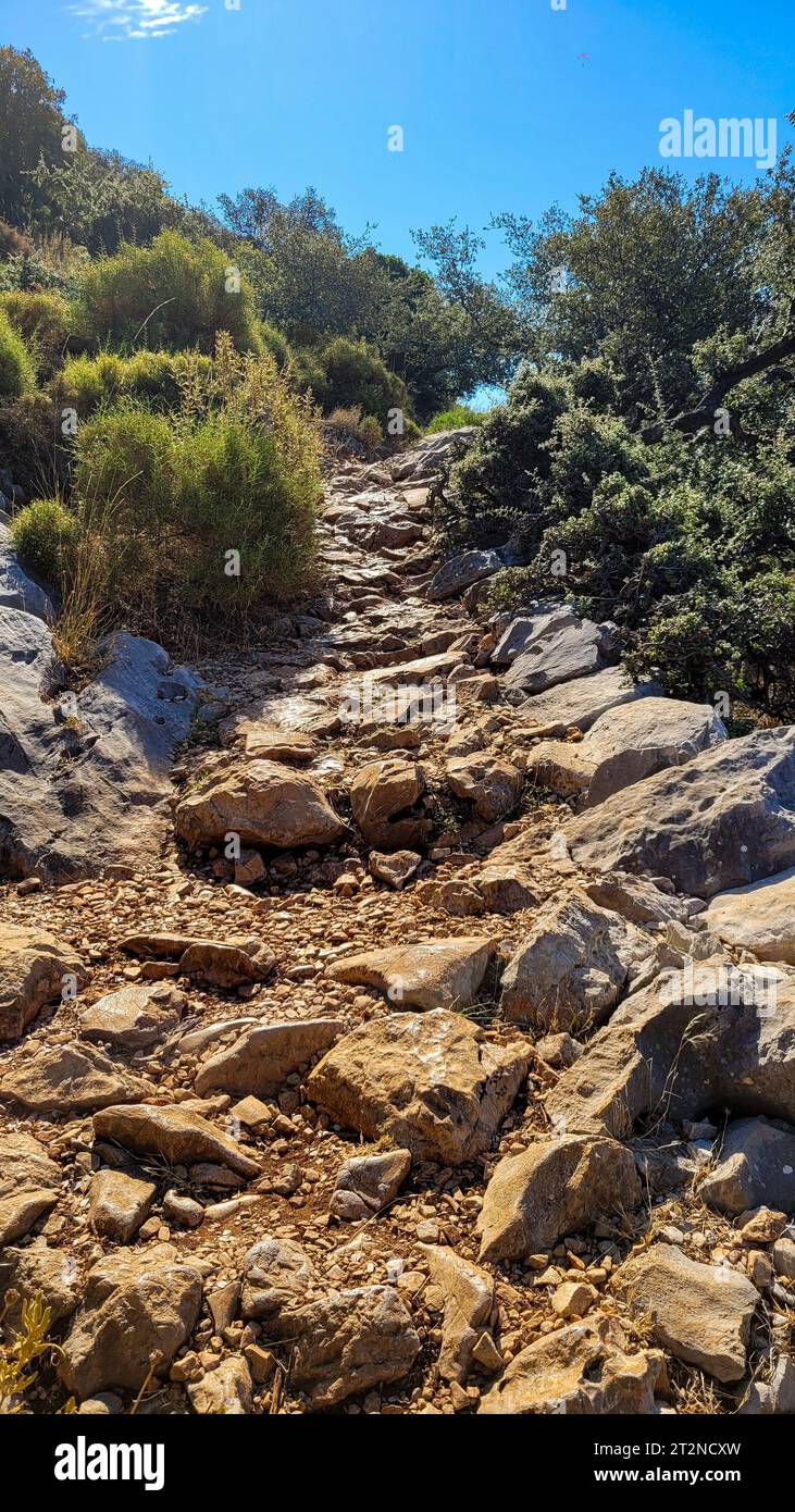 Rocky path Banque de photographies et d’images à haute résolution - Alamy