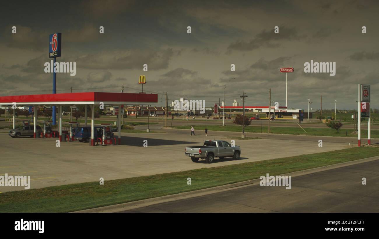 Conoco service station Banque de photographies et d’images à haute ...
