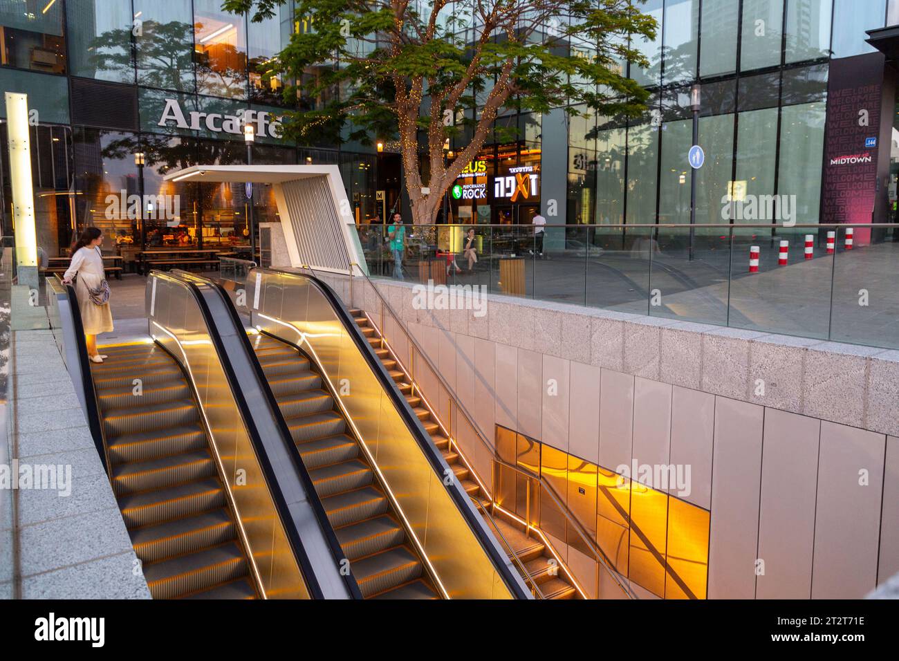 Tel Aviv, Israël - 19 octobre 2023 : Midtown Towers est un complexe ...