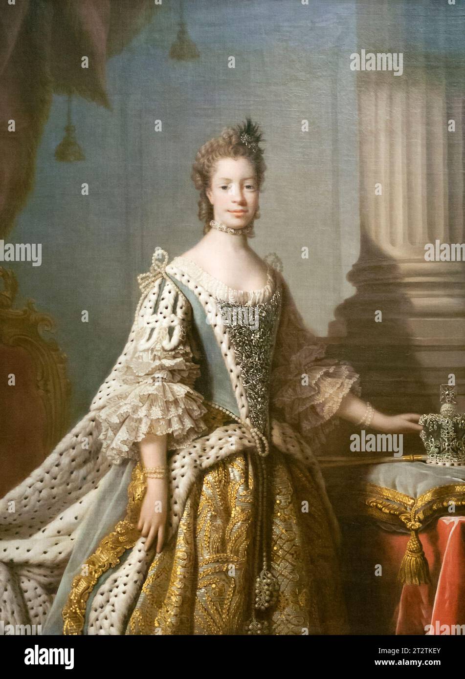 Charlotte mecklembourg strelitz sophia charlotte Banque de ...