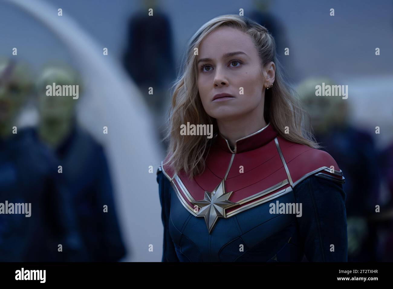 BRIE LARSON dans LES MERVEILLES (2023), réalisé par NIA DACOSTA. Crédit ...